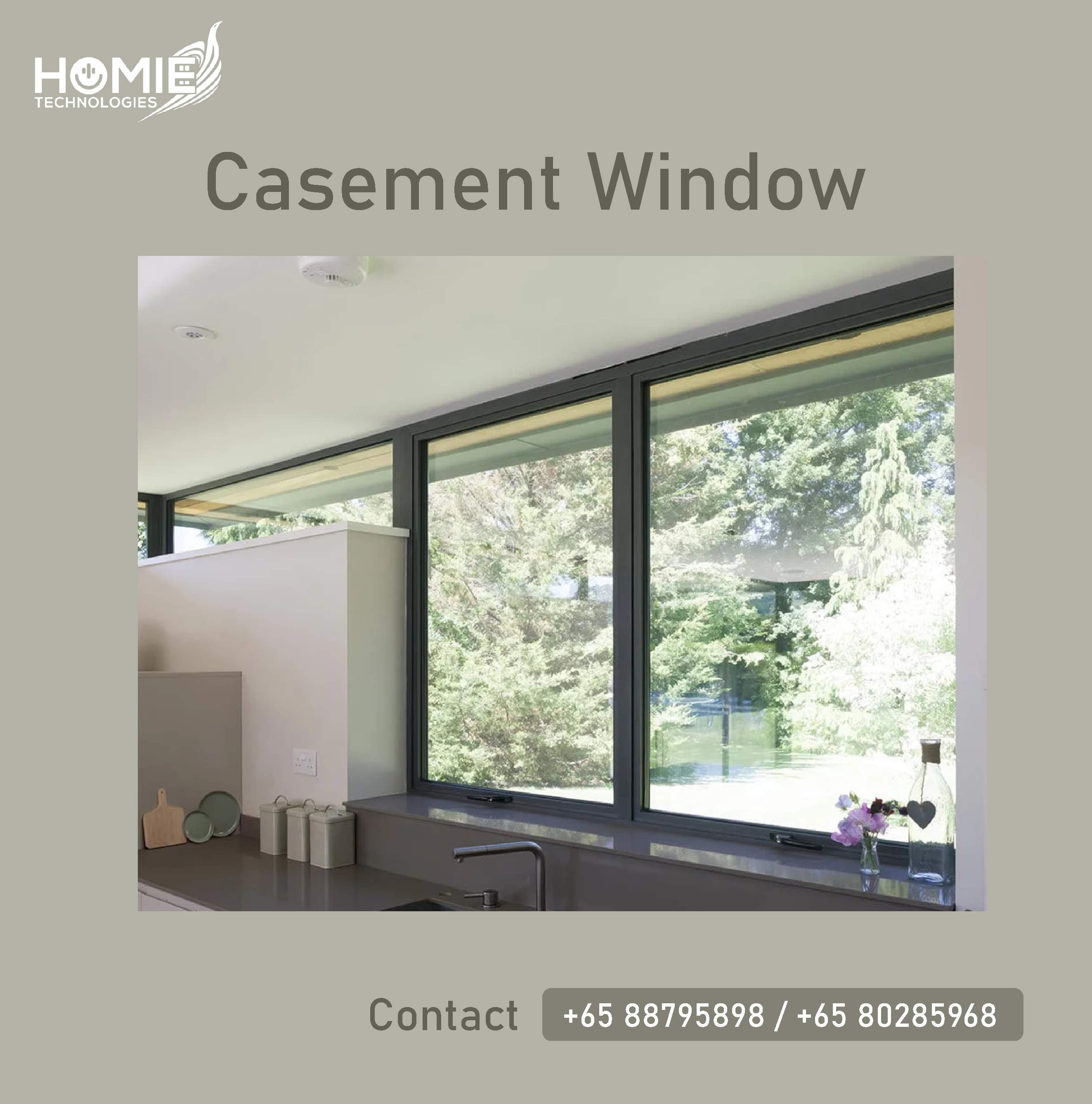 Casement Window – Homie Technologies