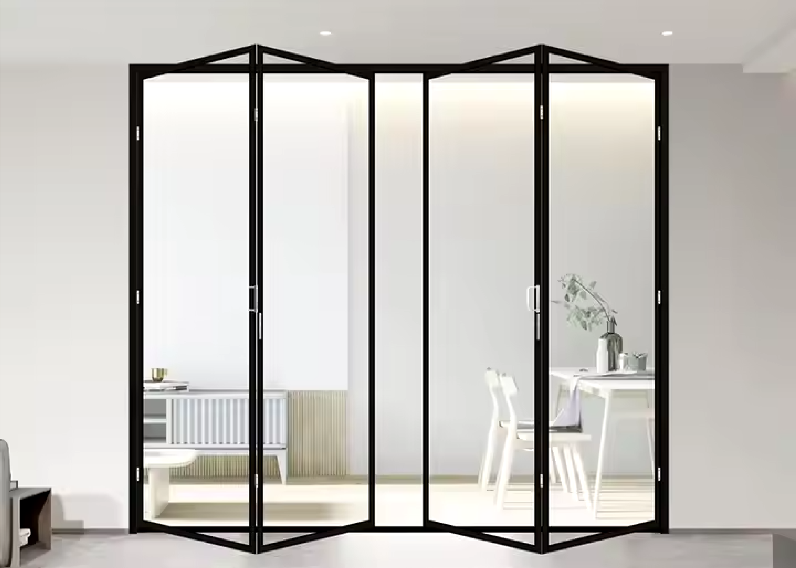 Slim Profile Bi-Fold Door – Homie Technologies