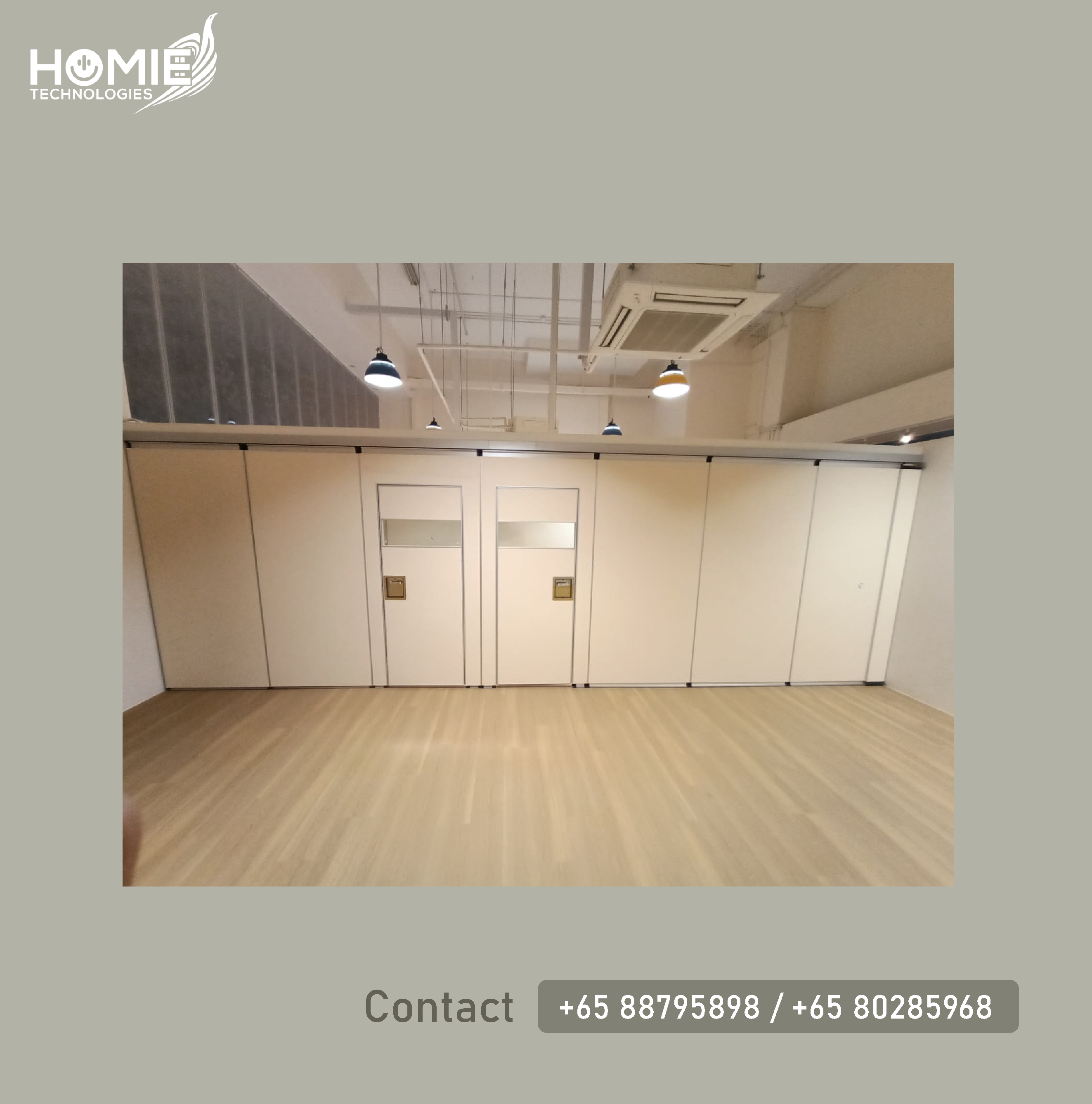 Premium Commercial Sliding Door and Room Dividers – Homie Technologies